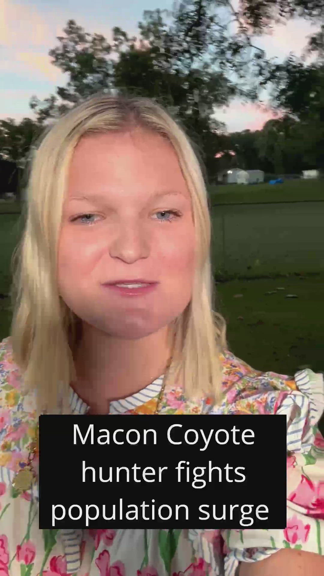 Macon coyote hunter fights coyote overpopulation