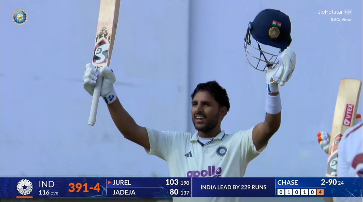 12th Indian wicketkeeper to get a Test ton! Dhruv Jurel gets his maiden ...
