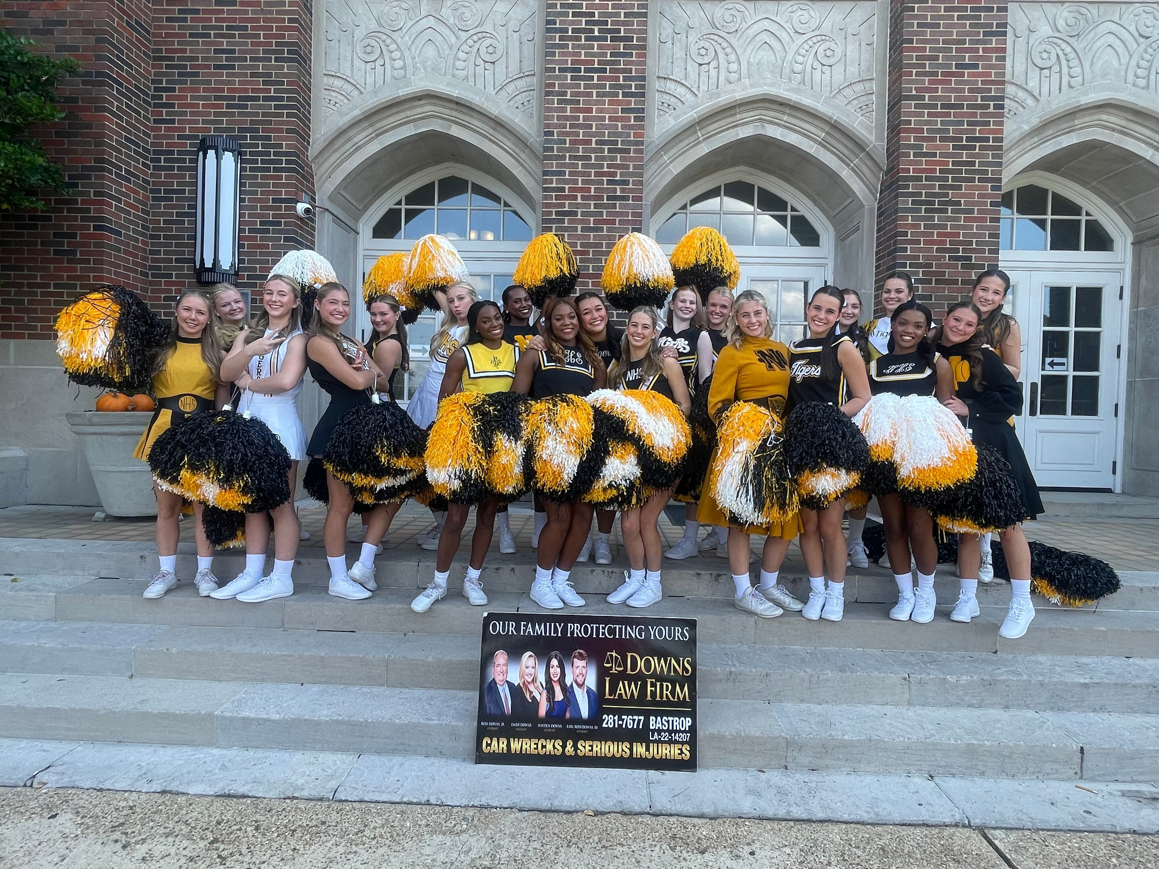 Neville High School cheerleaders back for this year’s Cheerleader Challenge