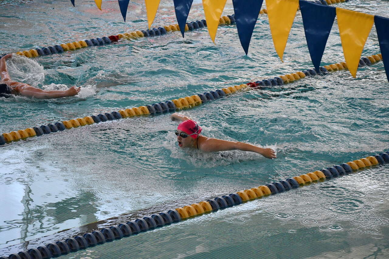 Manistee girls swimming takes second against Cadillac, Fremont