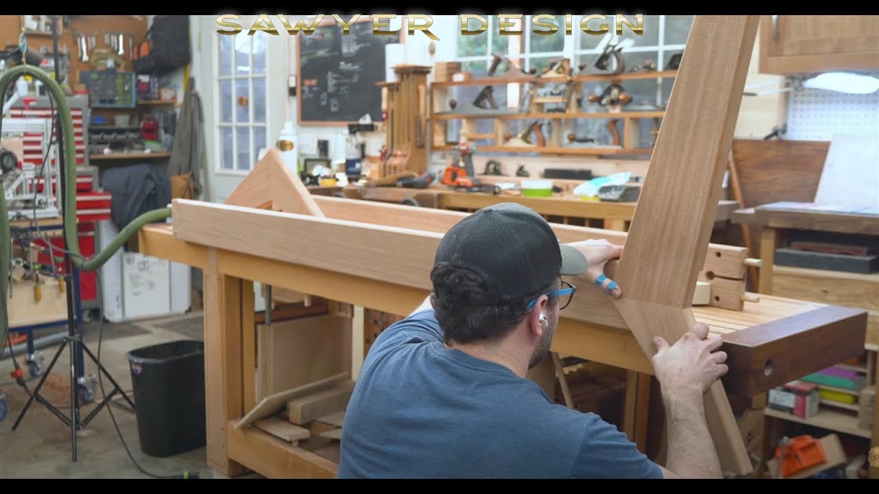 Building a mid-century modern bed – woodworking project