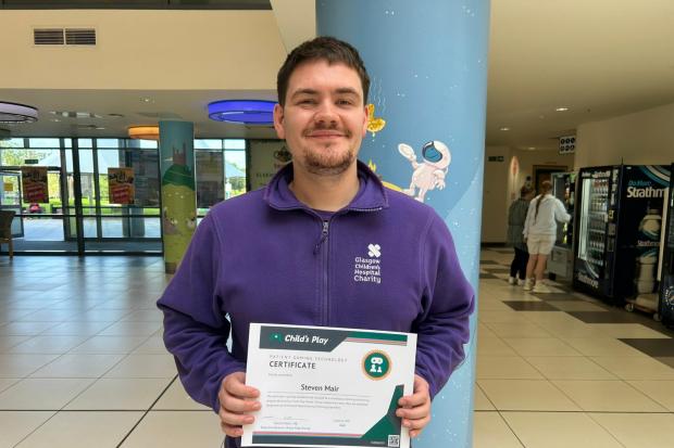 Meet the 'gamer in residence' who works at a Glasgow hospital
