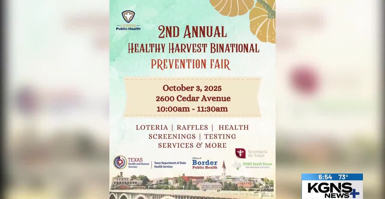 Laredo Public Health invites community to Healthy Harvest Binational ...