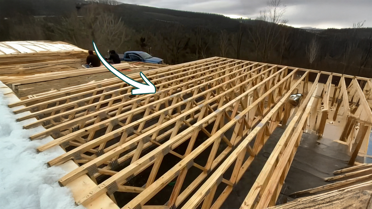 Ready For The Trusses! House Build Day 11
