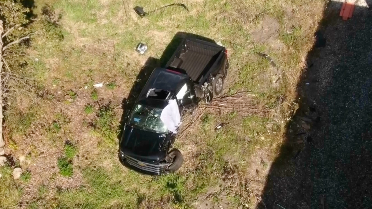 Emergency crews respond to stopped train, wrecked truck incident in ...
