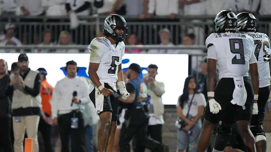 Pro Football Focus mock draft suggests Duck fans may lose Dante Moore ...