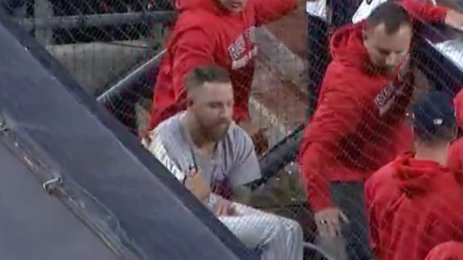 Red Sox Player Applauded for Act Towards Ryan McMahon After Tumbling Catch
