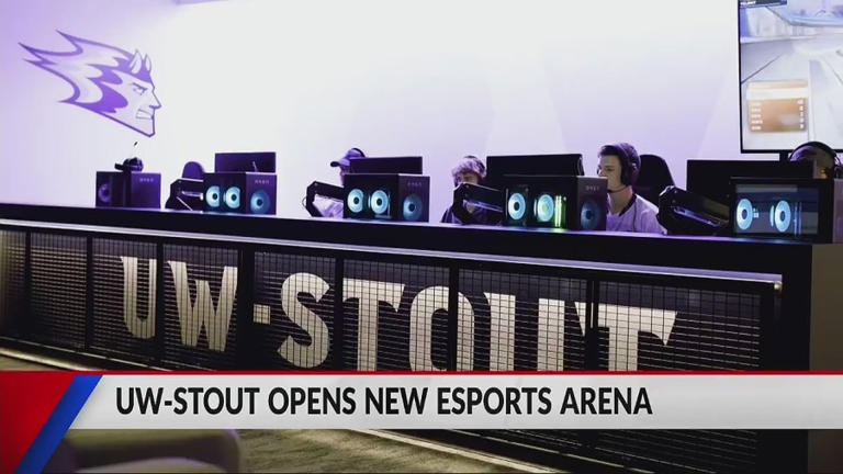 UW Stout opens an E-Sports arena