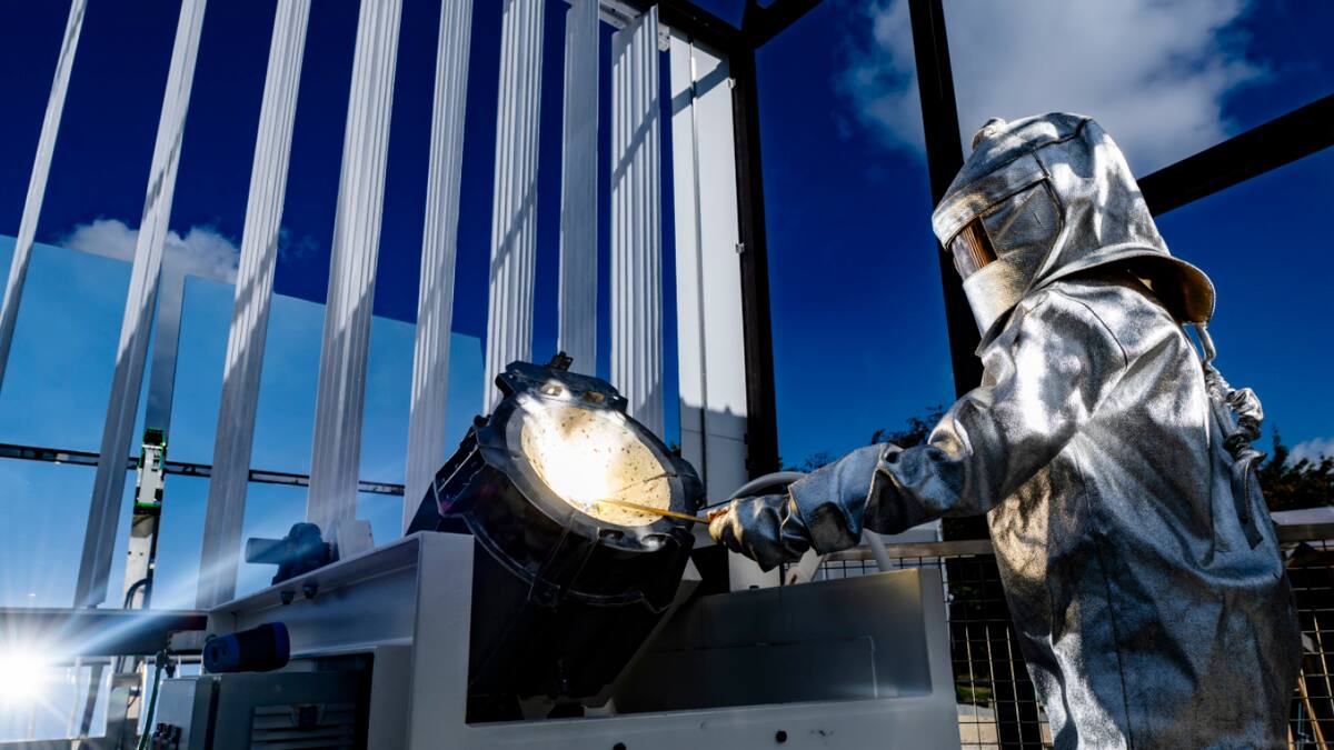 Première mondiale à La Chaux-de-Fonds: Des fours solaires pour recycler ...