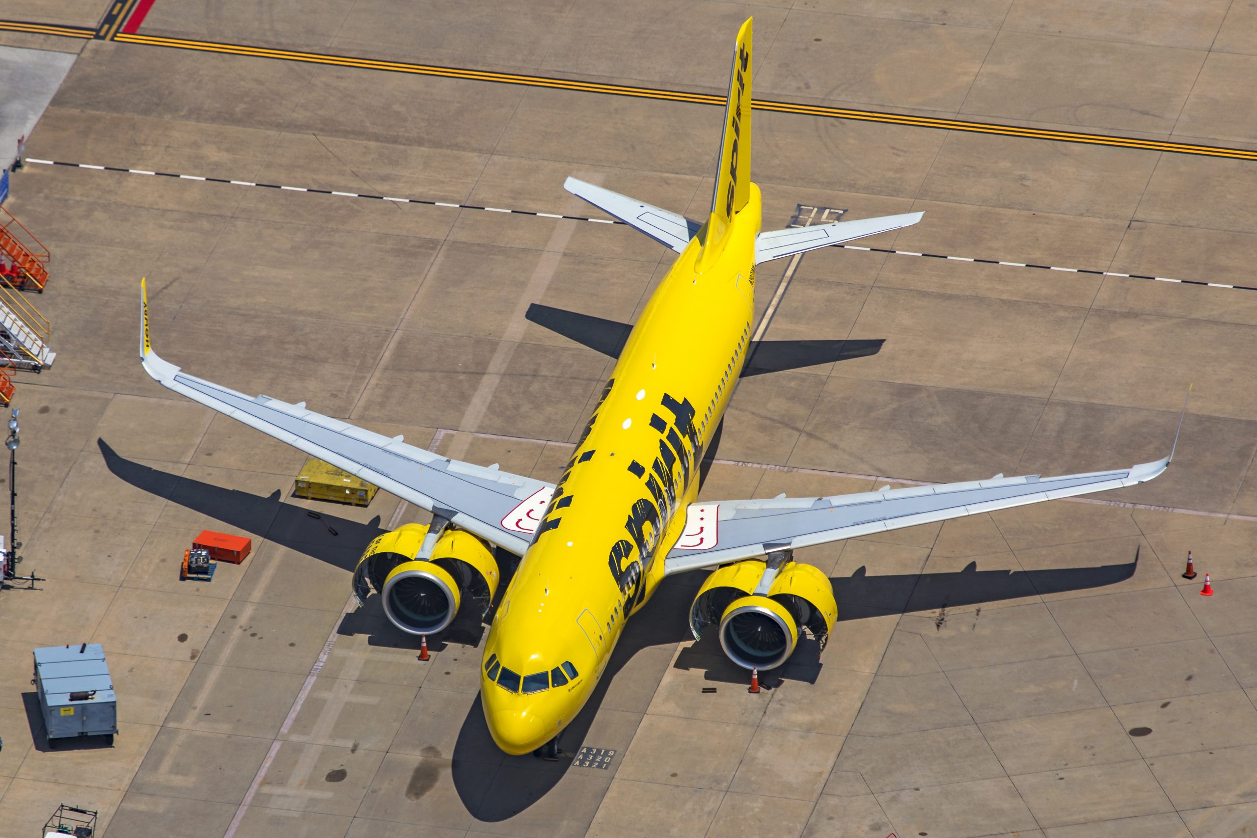 Spirit Moves to Shed 87 Aircraft
