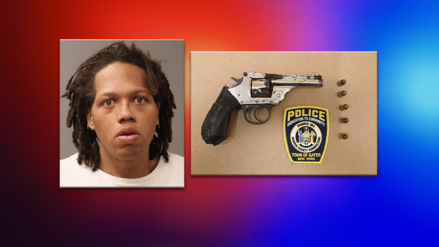 Gates PD: Felon found with loaded pistol during traffic stop