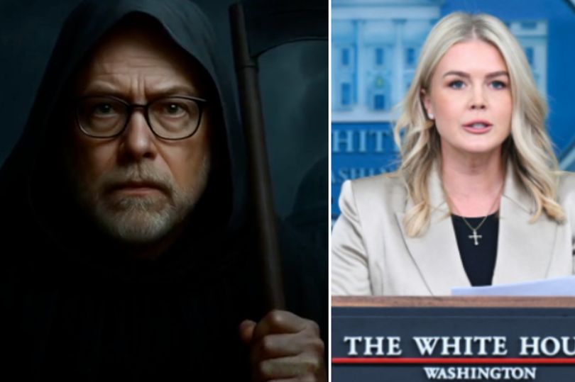 Karoline Leavitt breaks silence on Trump's chilling post showing ...