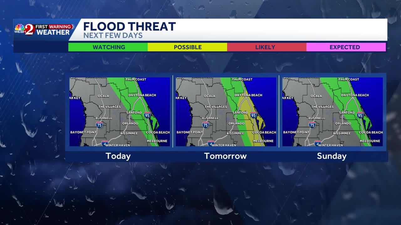 Showers expected in Central Florida on Friday | Rain continues through ...