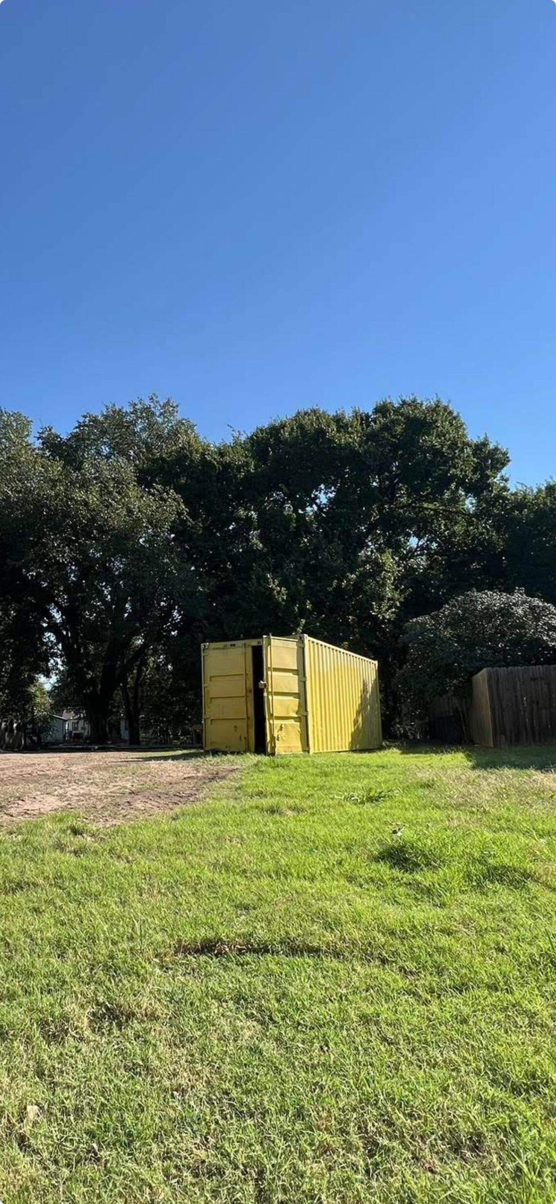 What's going on at the site of BTK's former house?
