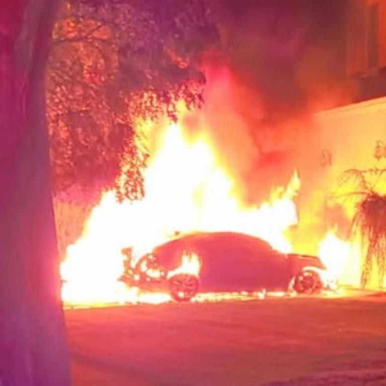 New Photos Show Burning Cars In Bergen County Arson