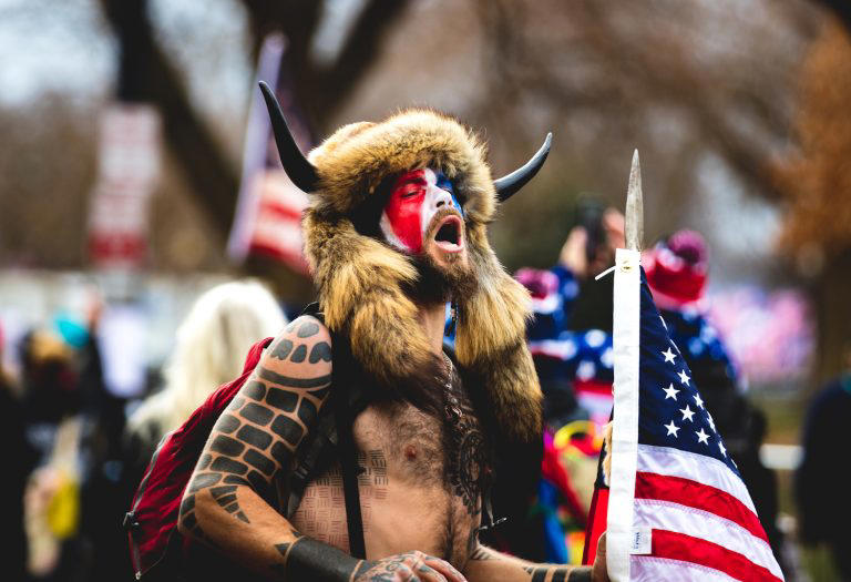 The QAnon Shaman is running for governor of Arizona