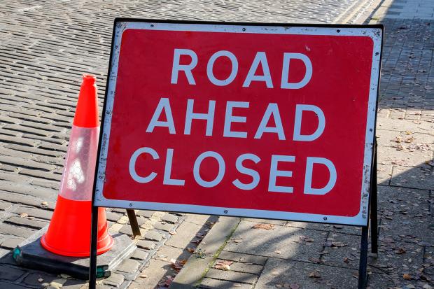 A591 at Bannerigg closed due to flooding from Storm Amy