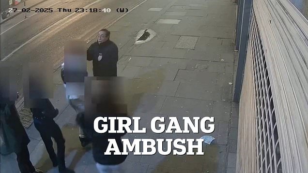 Elderly man killed after being ambushed by drunken teenage girls