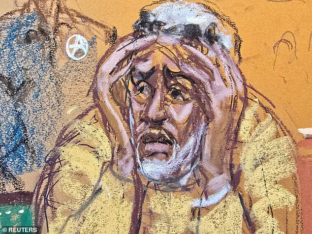 Distraught Diddy is double of iconic 'The Scream' painting as rapper ...