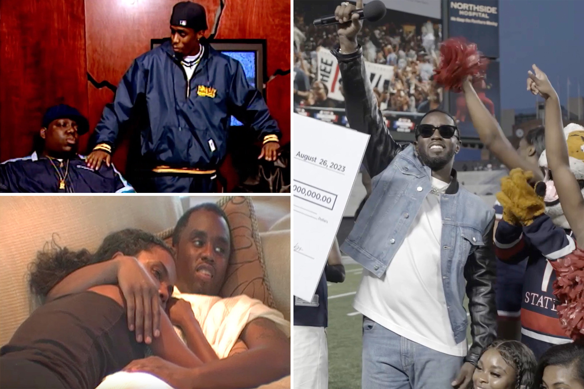 Sean ‘Diddy’ Combs shown feeding hospital patients, playing with kids ...