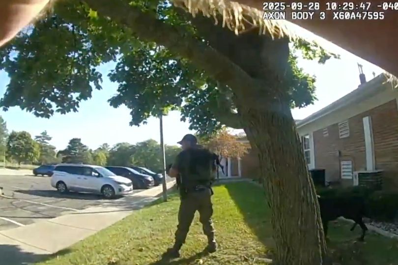 Bodycam footage shows moment Michigan church shooter gunned down after ...