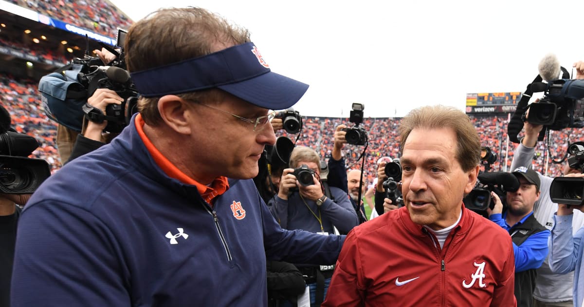 Nick Saban calls Gus Malzahn ‘very stubborn’ in offensive plan, reveals ...