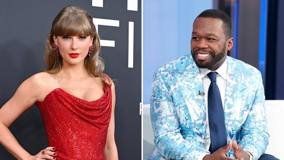 50 Cent Reacts After Taylor Swift Mentions Him On Her New Album