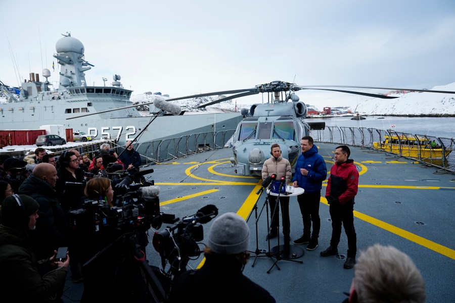 Denmark says Russian ships provoking its navy