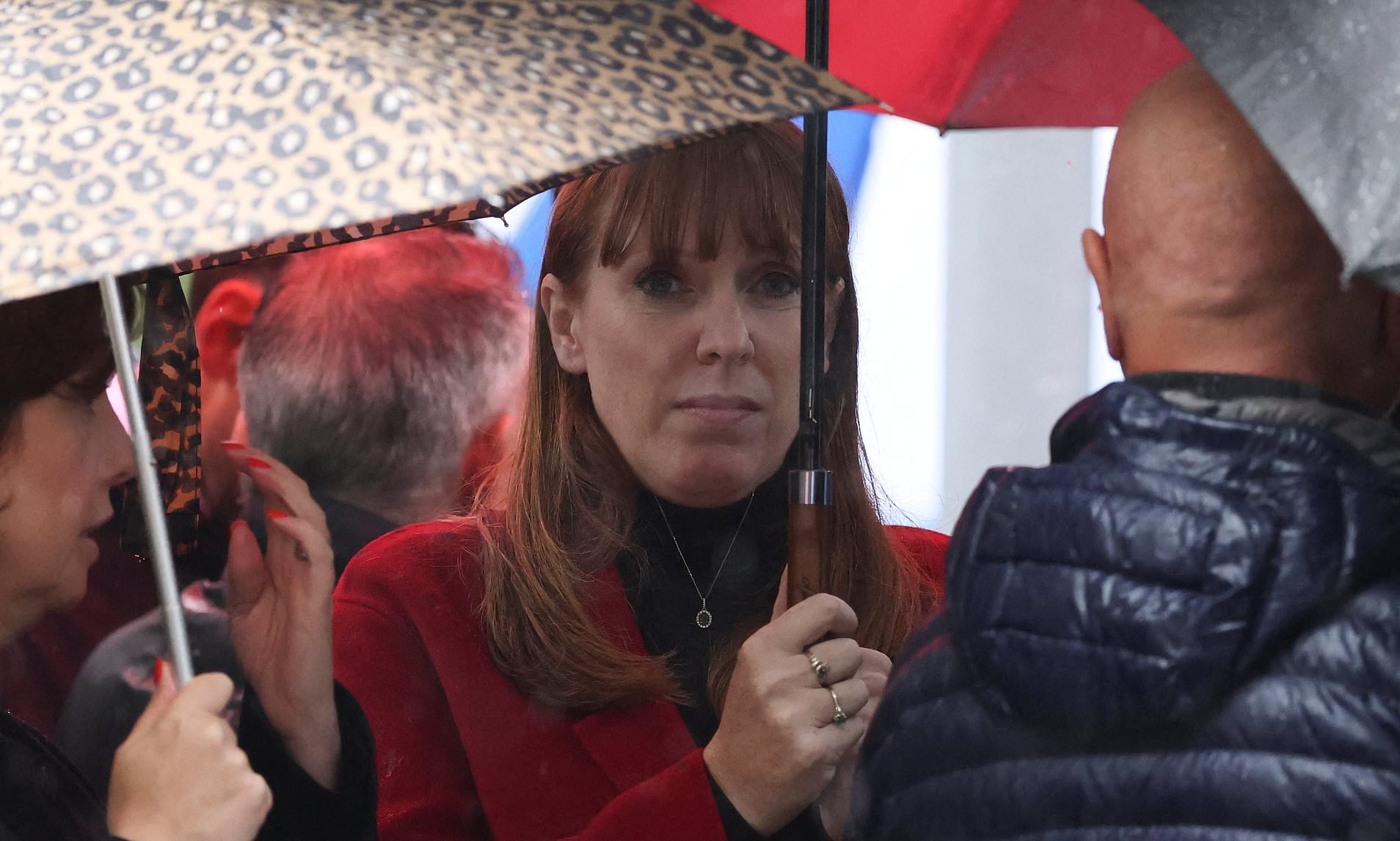 Angela Rayner attends Manchester vigil for victims of synagogue terror ...