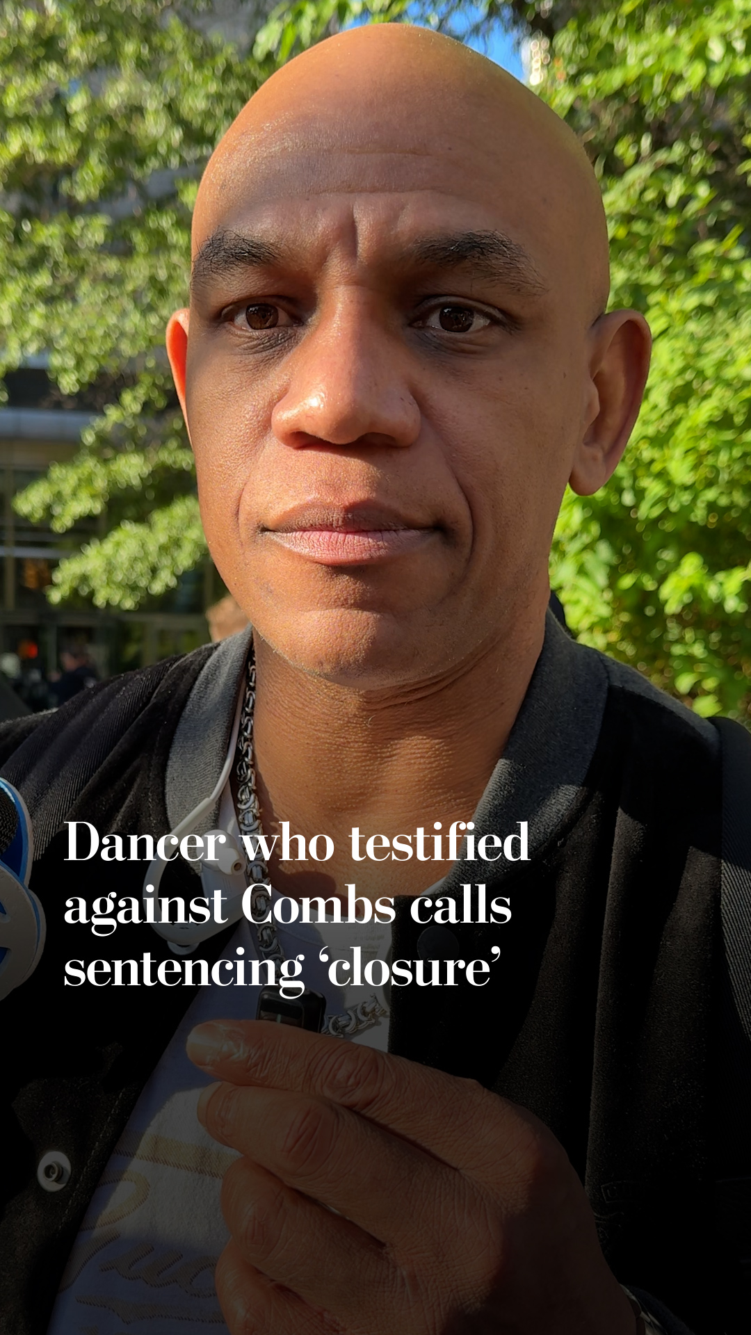 Witness calls Combs sentencing 'closure'