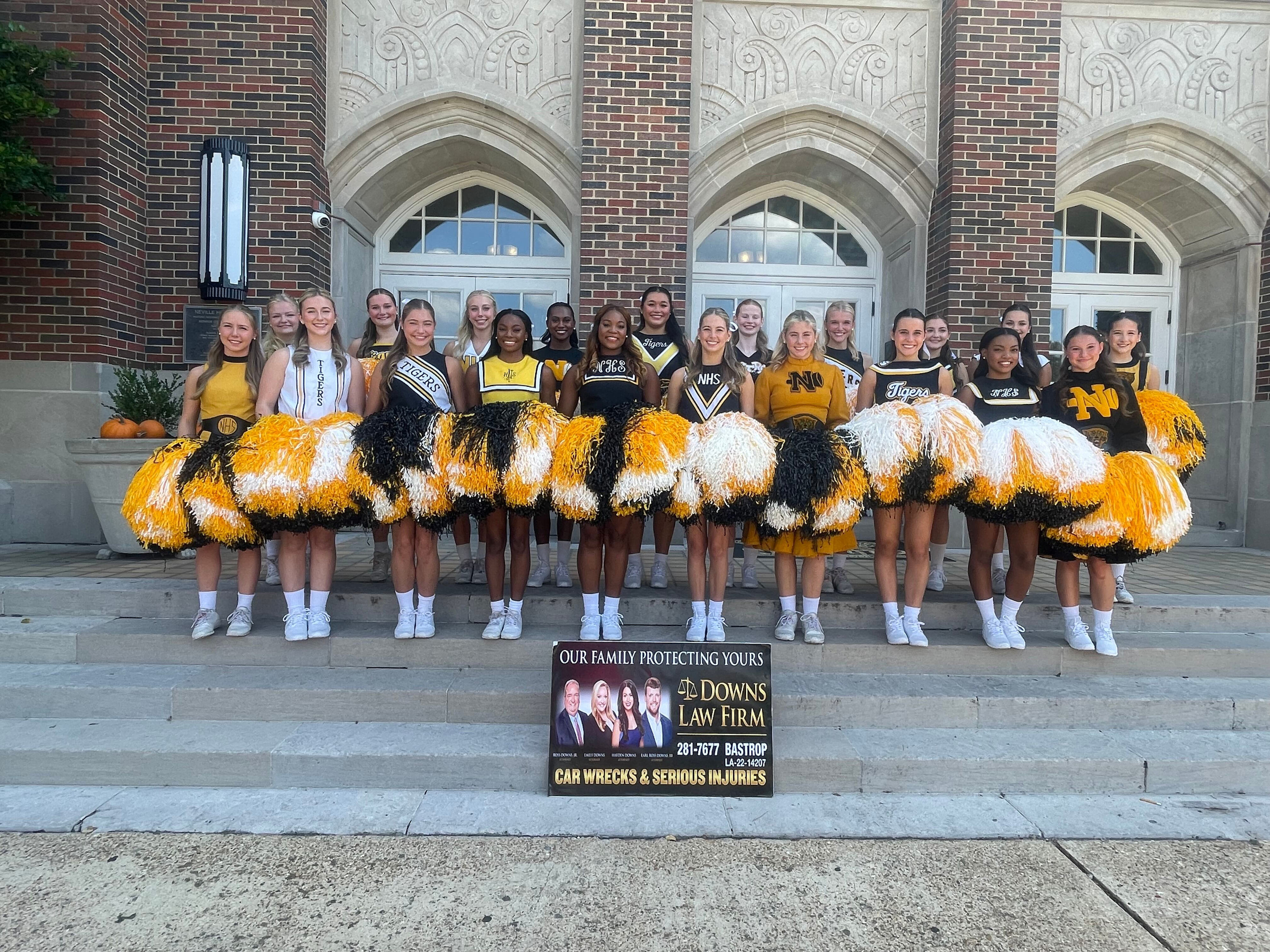 Neville High School cheerleaders back for this year’s Cheerleader Challenge