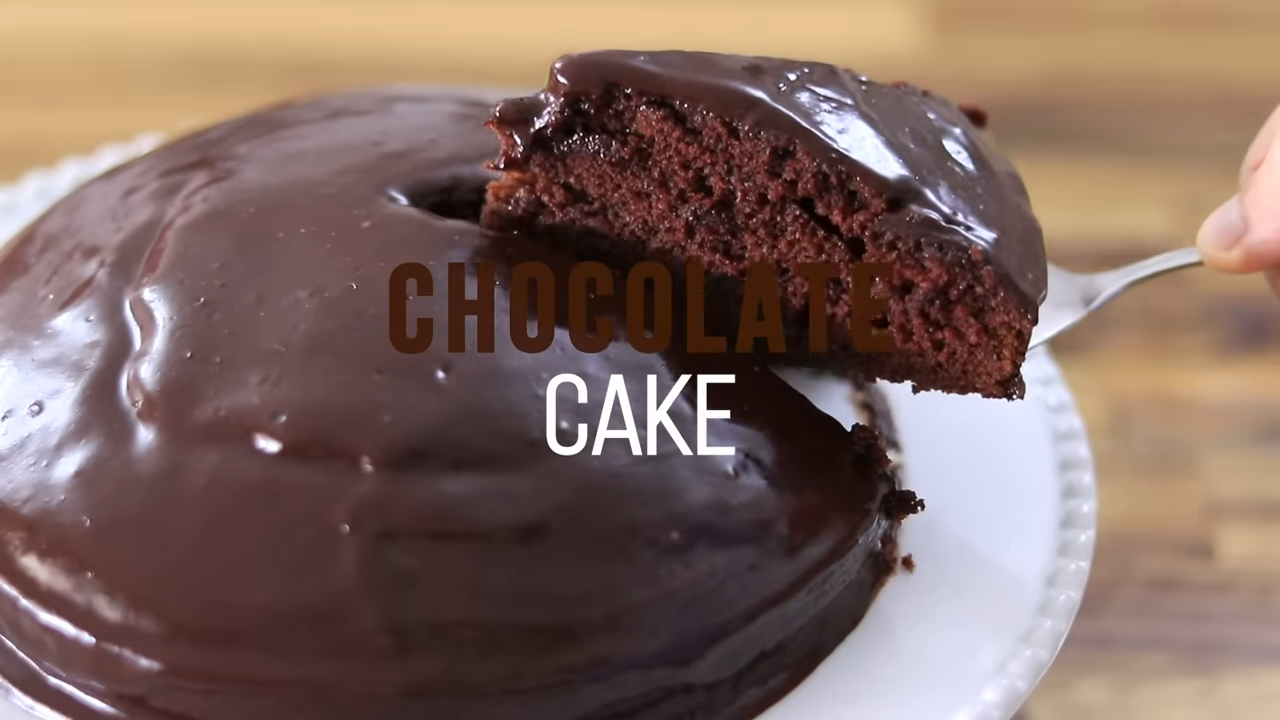 Chocolate Cake Recipe – No Eggs, No Milk, No Butter