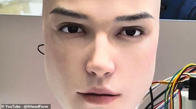 Uncanny Valley! Creepy robotic head has eerily human-like facial ...
