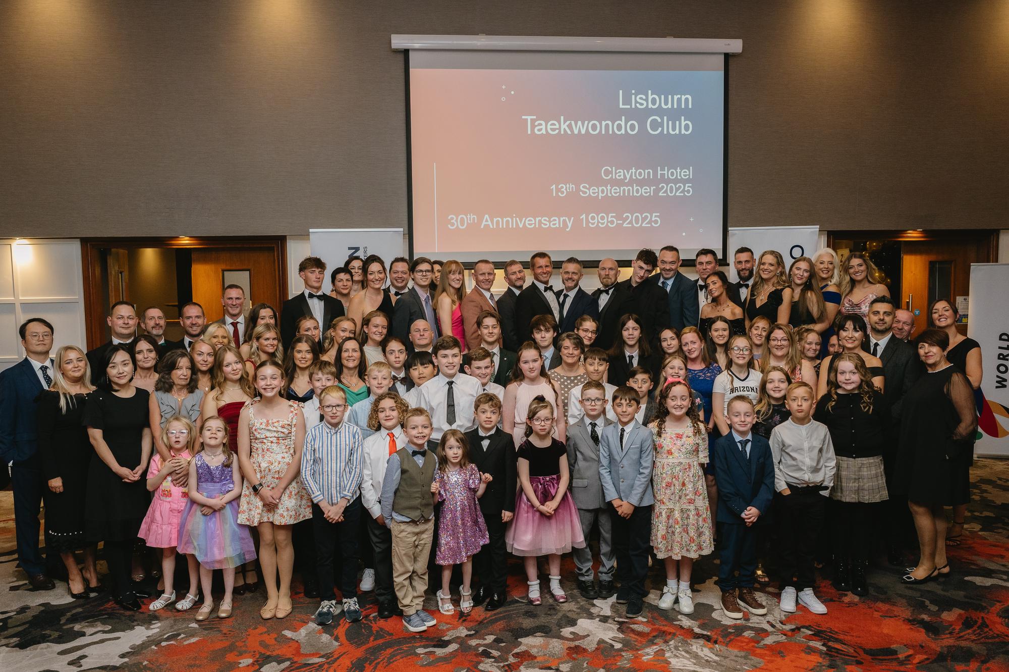 Lisburn Taekwondo Club celebrates 30th anniversary in style