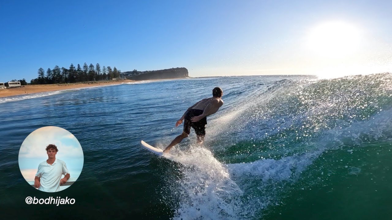 Surfing with Bodhi Jako!