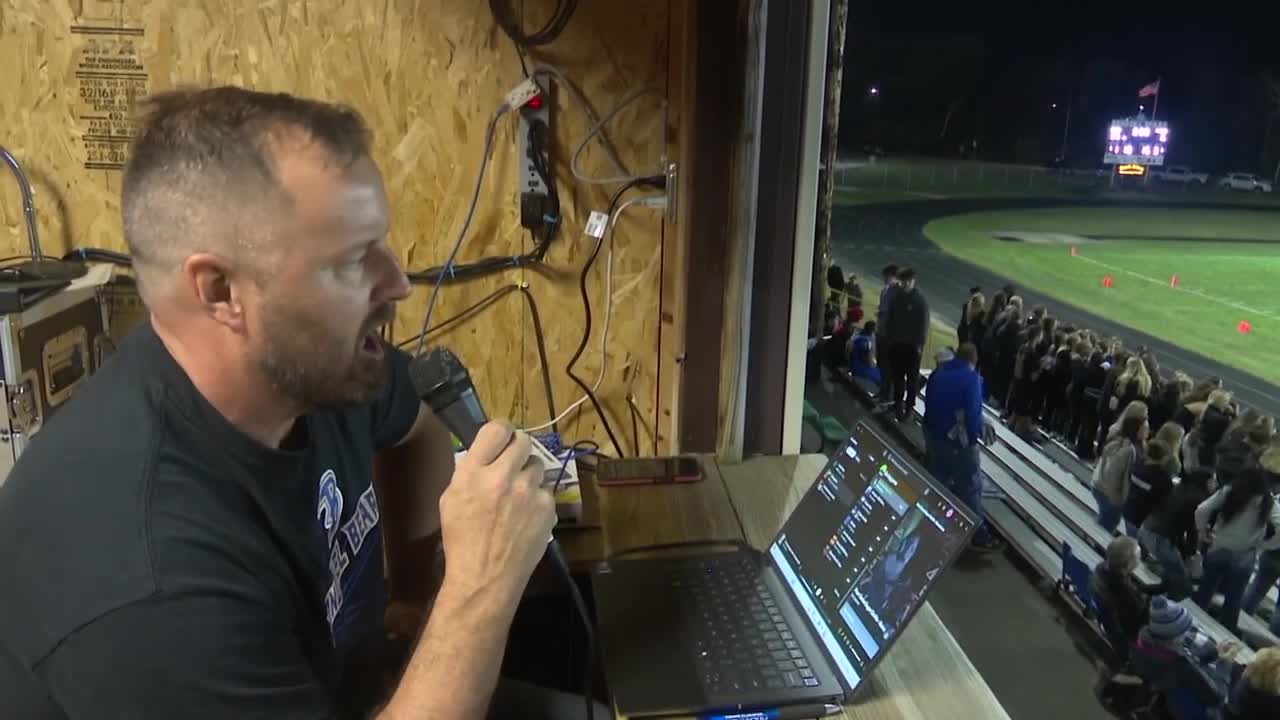 Connecting a community in the announcer booth