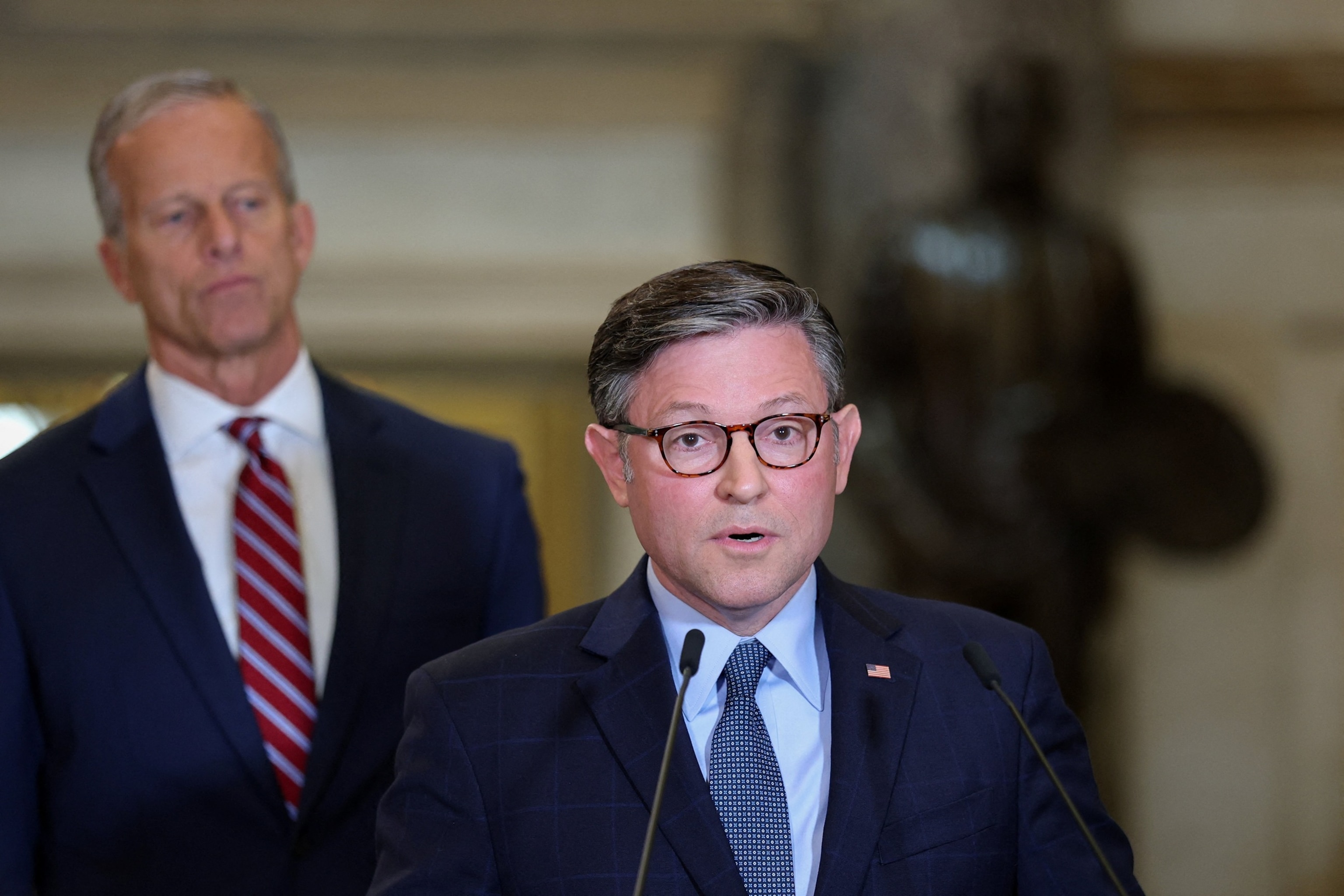 Government shutdown updates: Leavitt says Trump exploring cutting aid ...