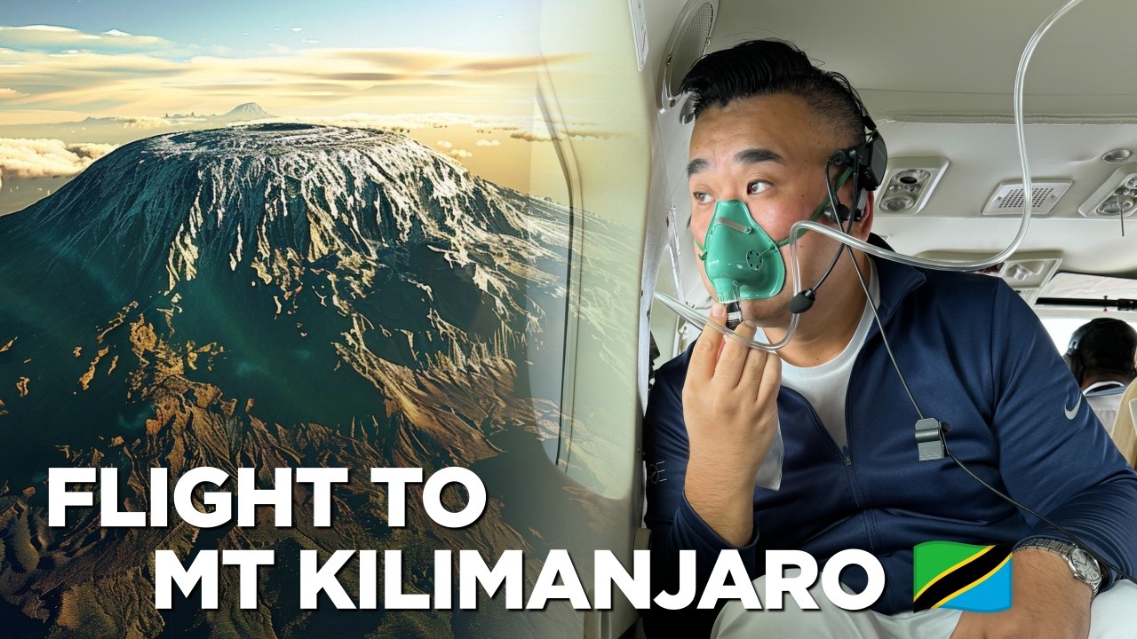 Unpressurized flight over 20,000ft: Mt Kilimanjaro + Air Tanzania