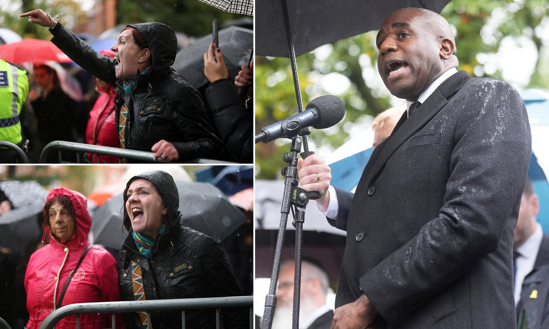 David Lammy booed at vigil for Manchester terror attack victims