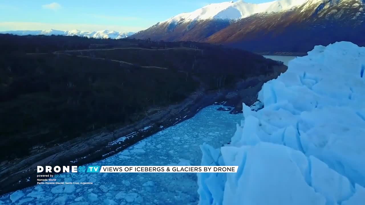 Icebergs / Glaciares desde un dron