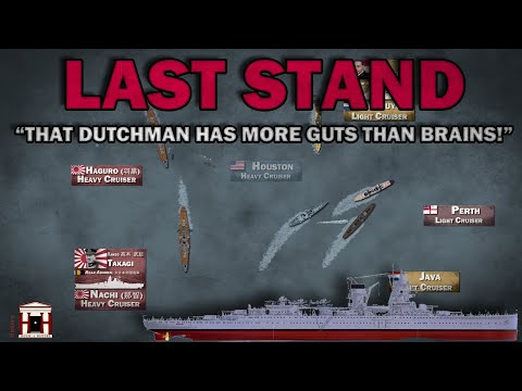 Destruction of the Dutch navy: Battle of the Java Sea, 1942 - animated