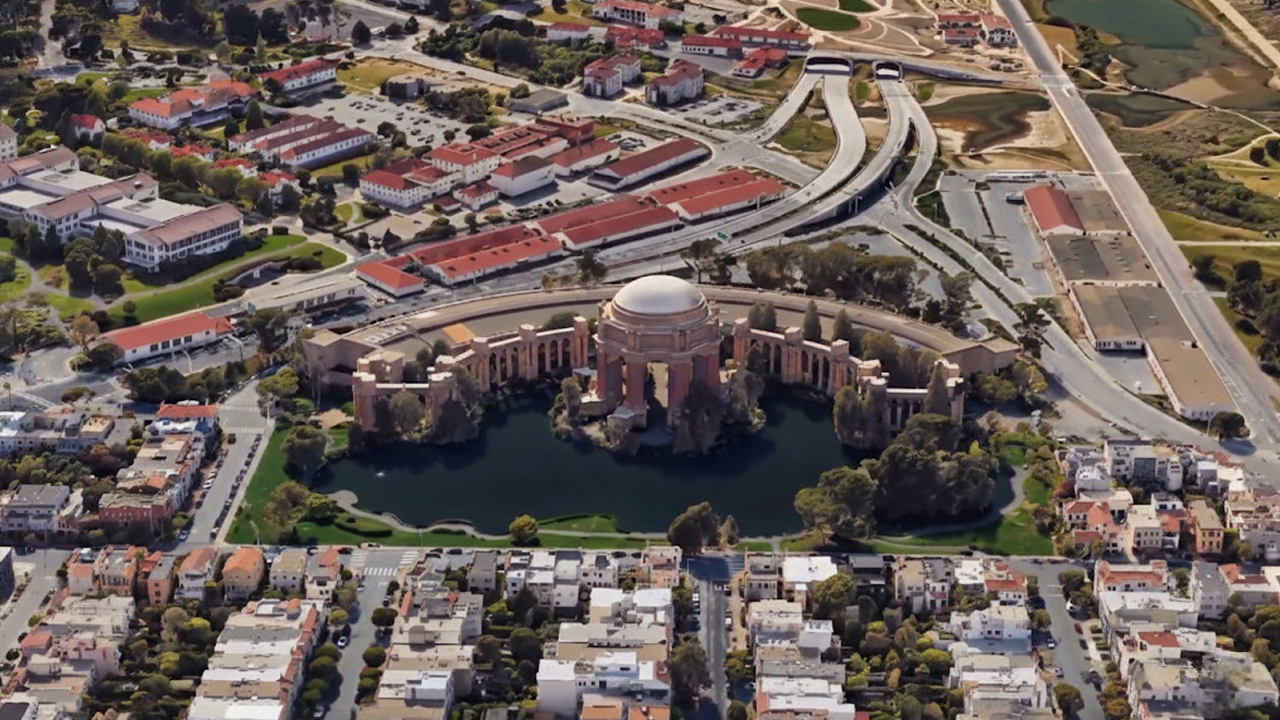 Palácio de Belas Artes – Passeio Virtual em San Francisco, Califórnia