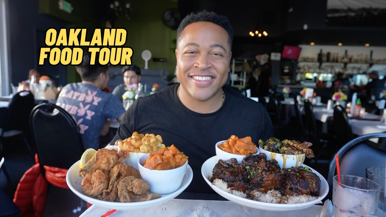 Oakland food tour (Everett & Jones BBQ, Chef Smelly, Hot Boys)