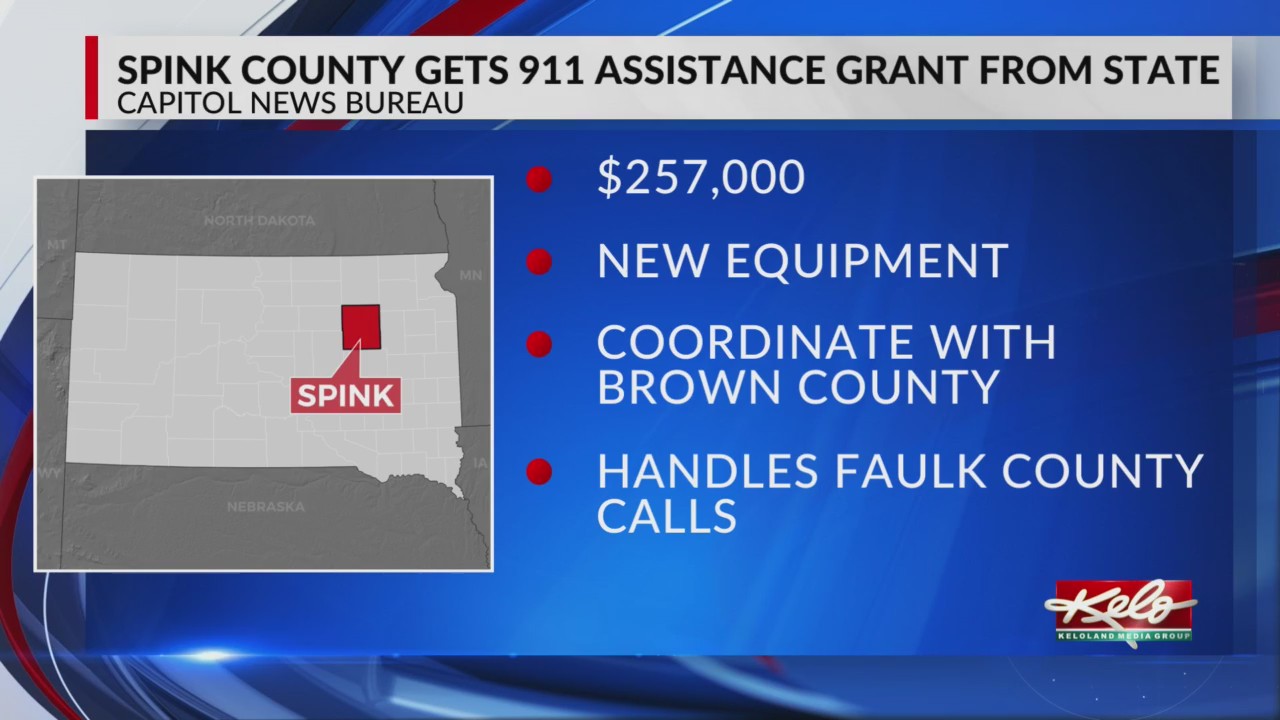 Spink County gets 911 assistance grant from state
