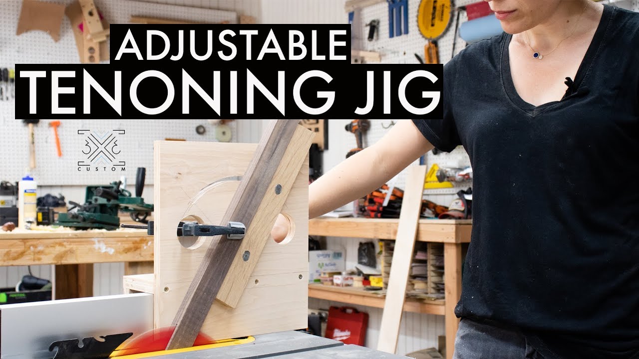 How to make an adjustable tenoning jig
