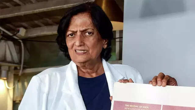 Ex-India women's team captain Shantha Rangaswamy is set to be ICA's ...