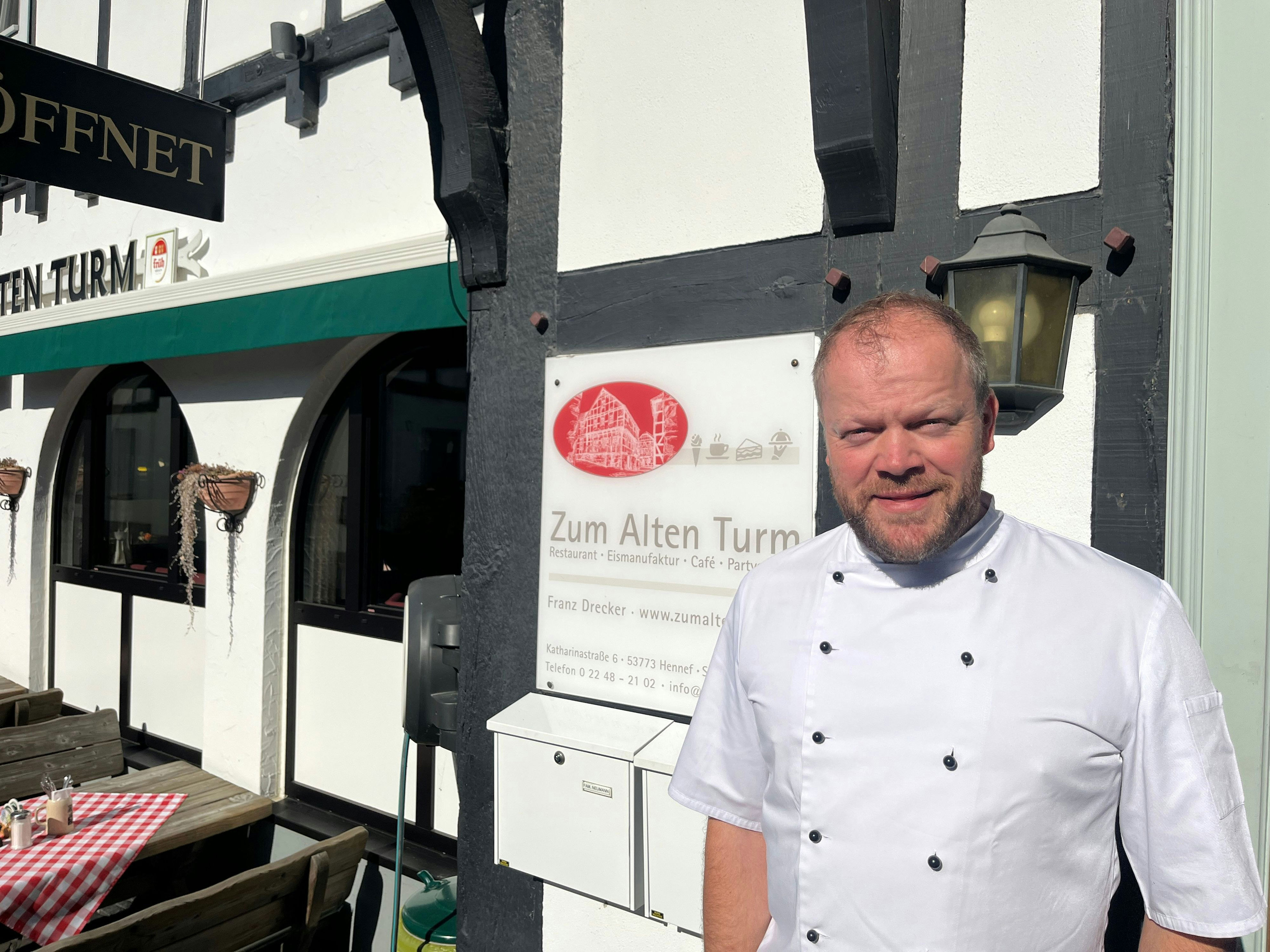 Franz Drecker macht weiter: „Zum Alten Turm“ in Stadt Blankenberg steht ...