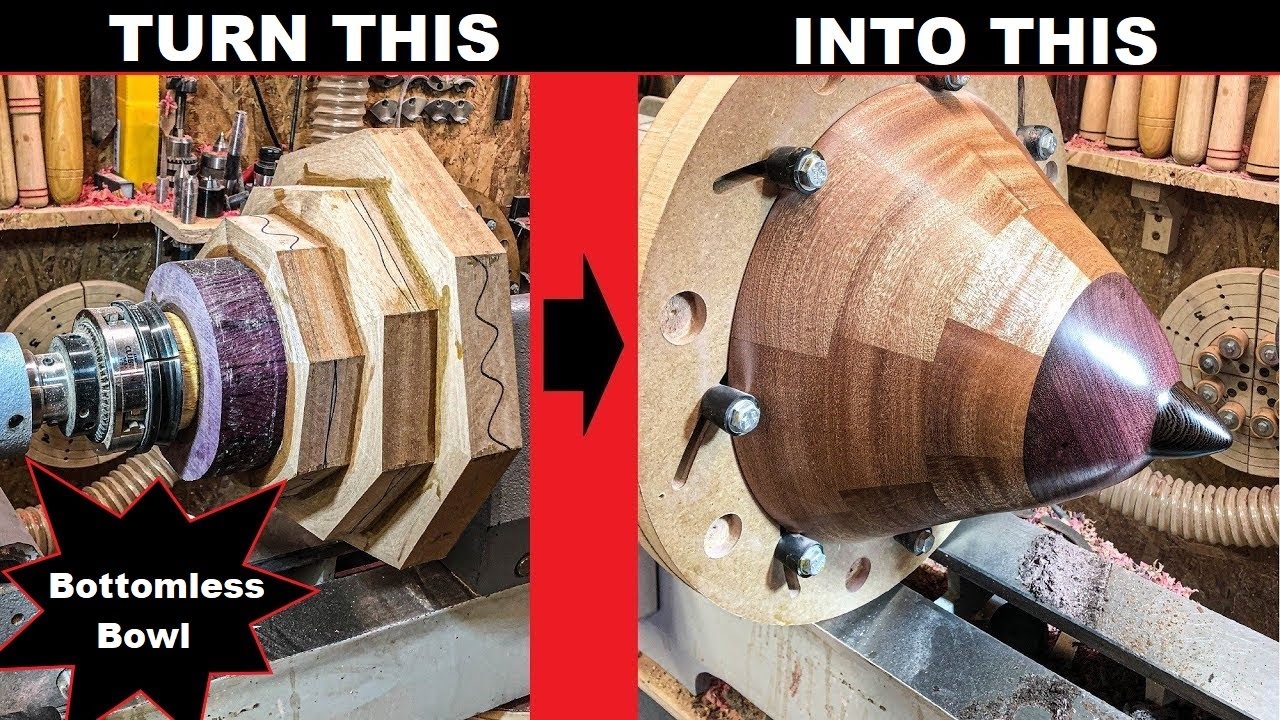 Unique wood bowl design – will it stand on legs?