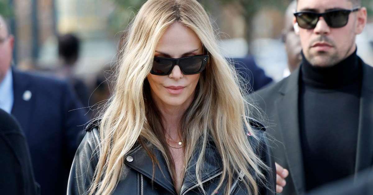 Charlize Theron Turns Heads in Unzipped Jacket Look