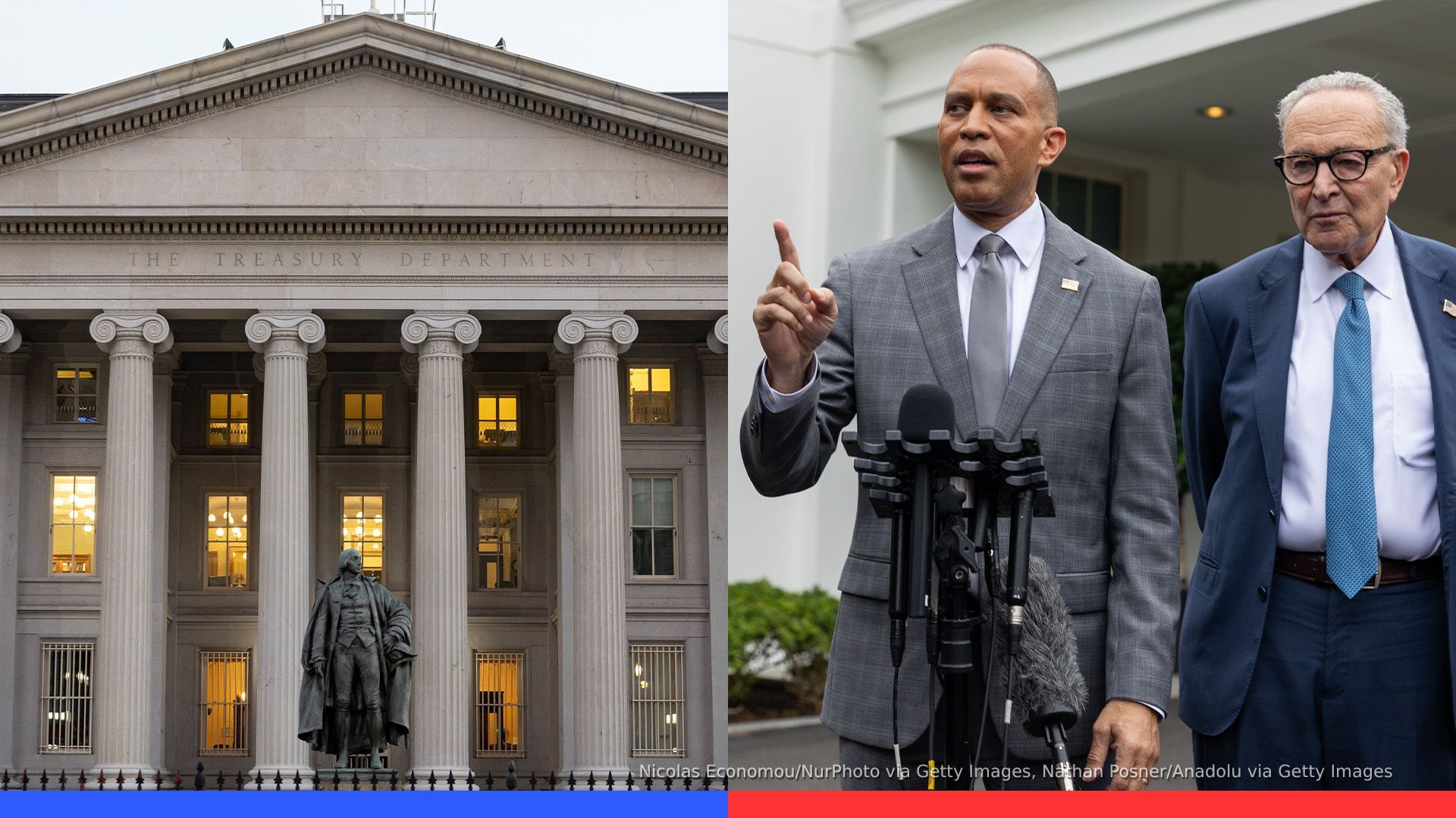 Trump admin withholds $26M from blue states amid shutdown; Treasury now ...
